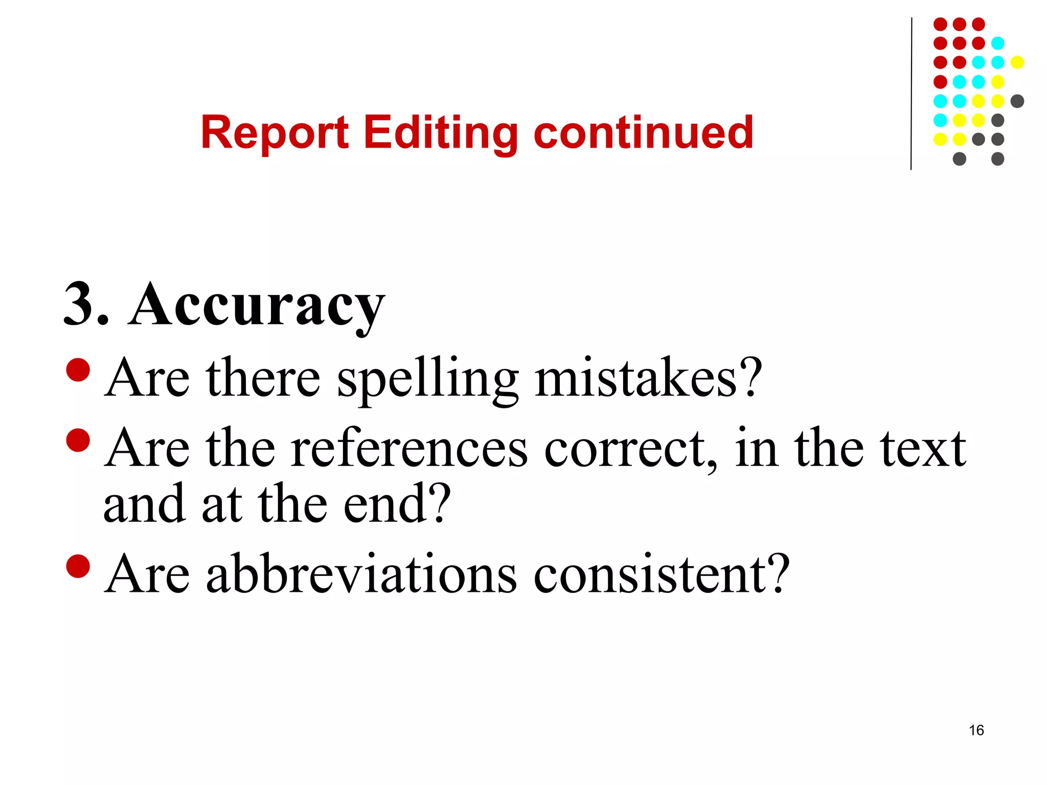 1123 report writing | PPT