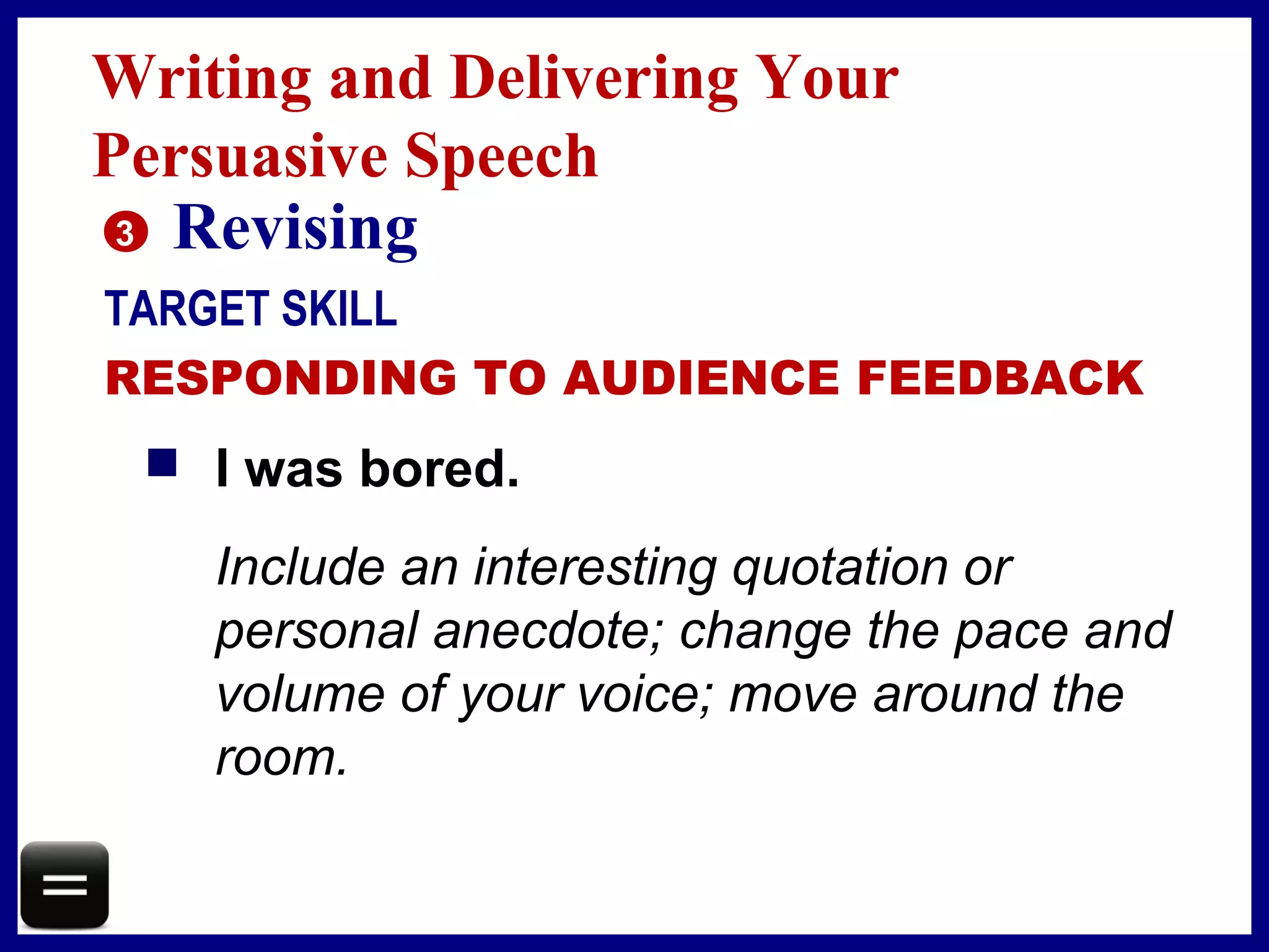 1123 speech writing | PPT
