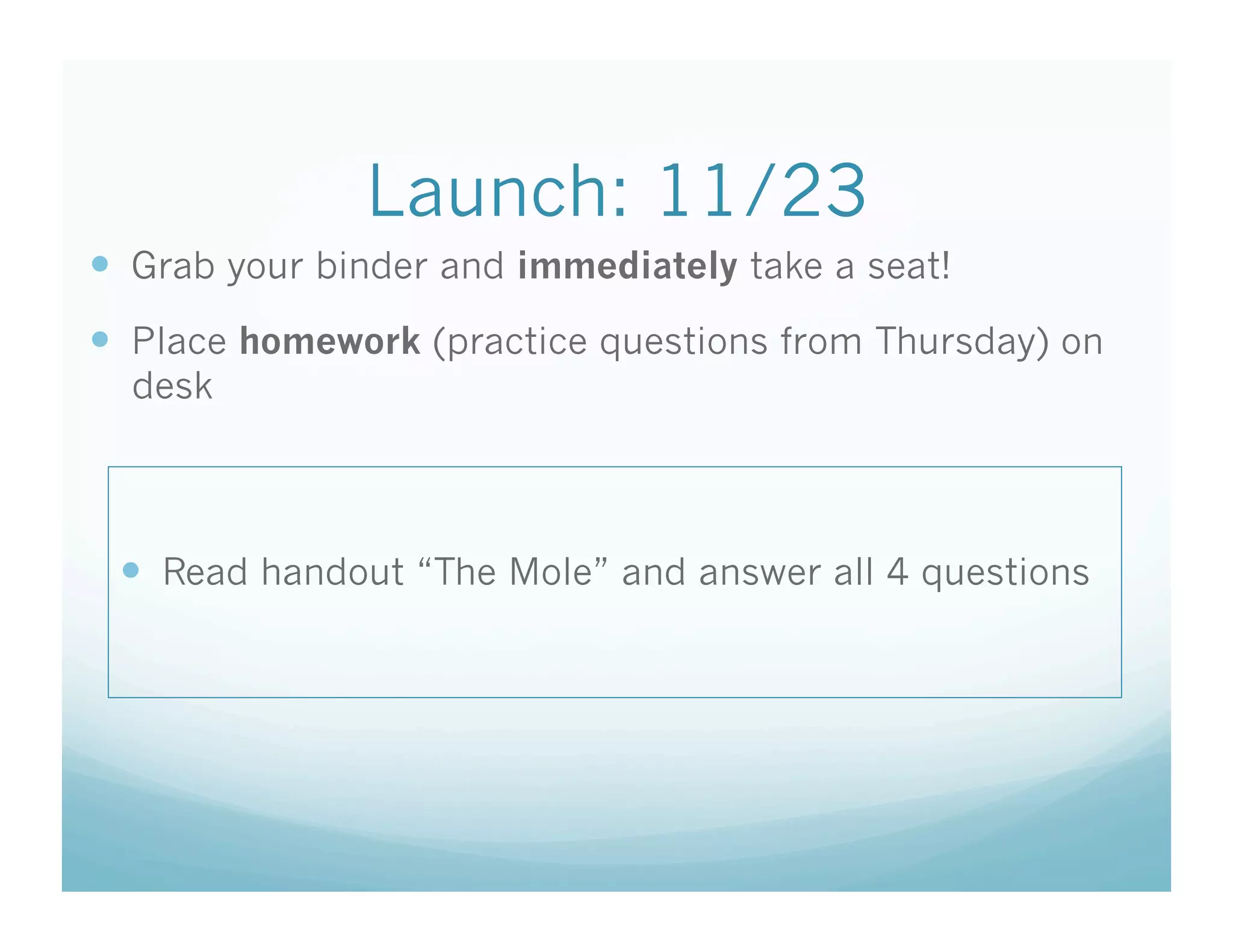 11 23 What Is A Mole | PDF