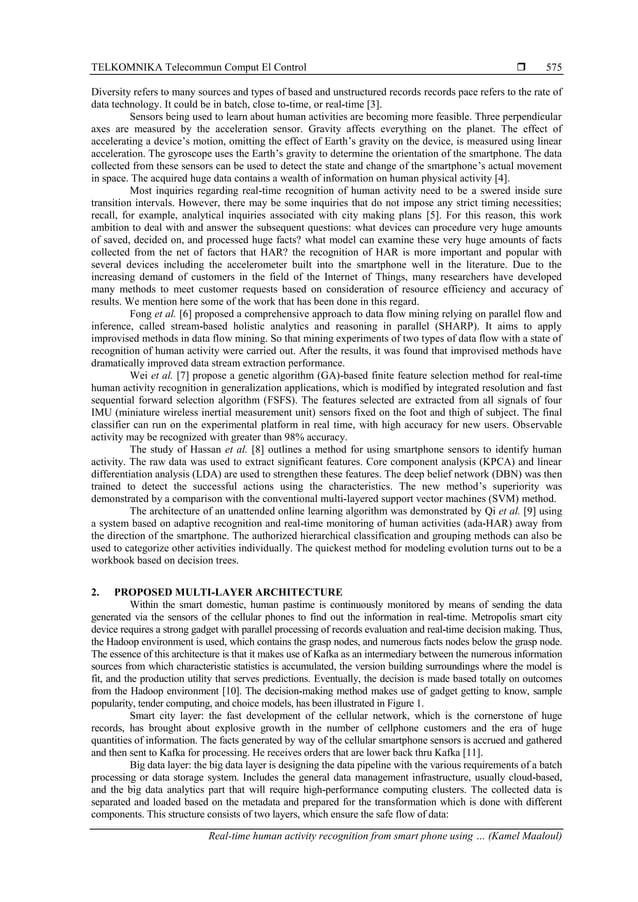 Real Time Human Activity Recognition From Smart Phone Using Linear Support Vector Machines