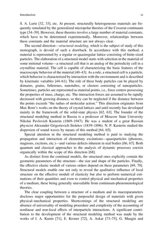 Structural Modeling Of Metamaterials 1st Ed Vladimir I Erofeev | PDF