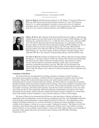 ppg industriesProxyFinal2005 | PDF