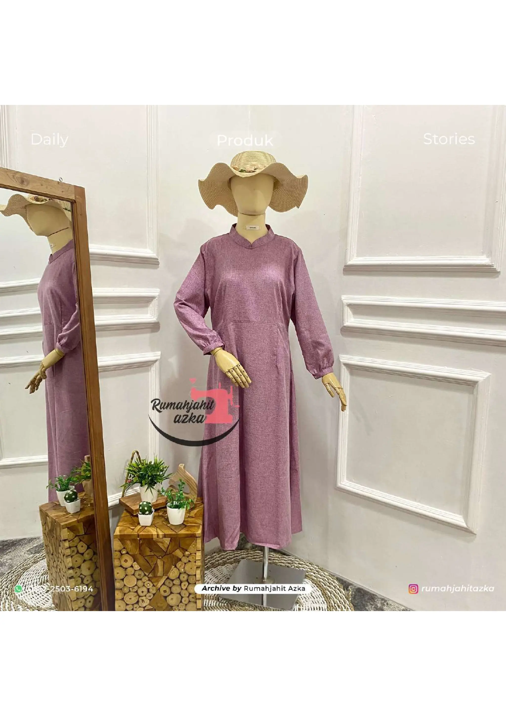 Jahit Custom Gamis by Rumah Jahit Azka | PDF