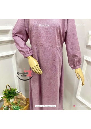 Jahit Custom Gamis by Rumah Jahit Azka | PDF