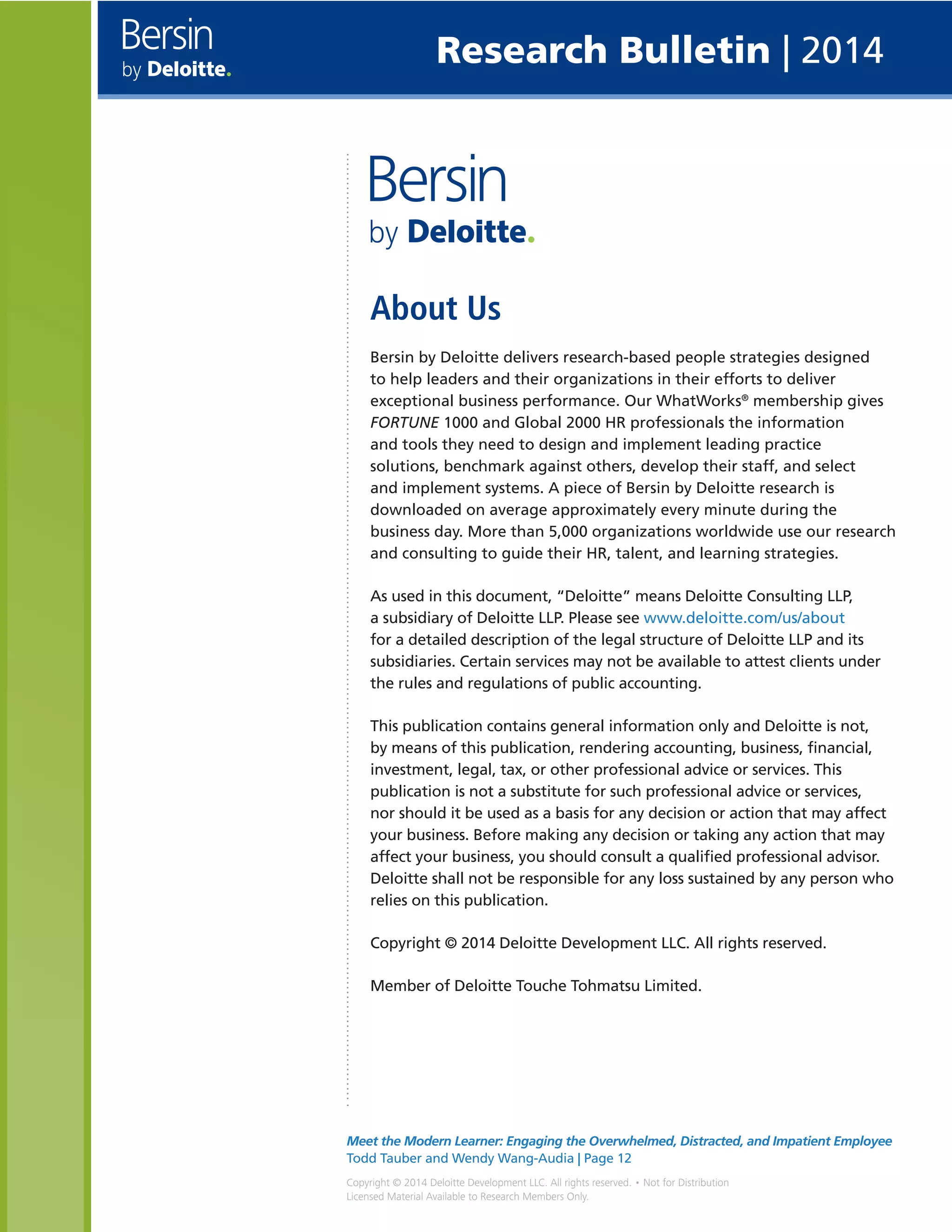 Meet the modern learner | PDF