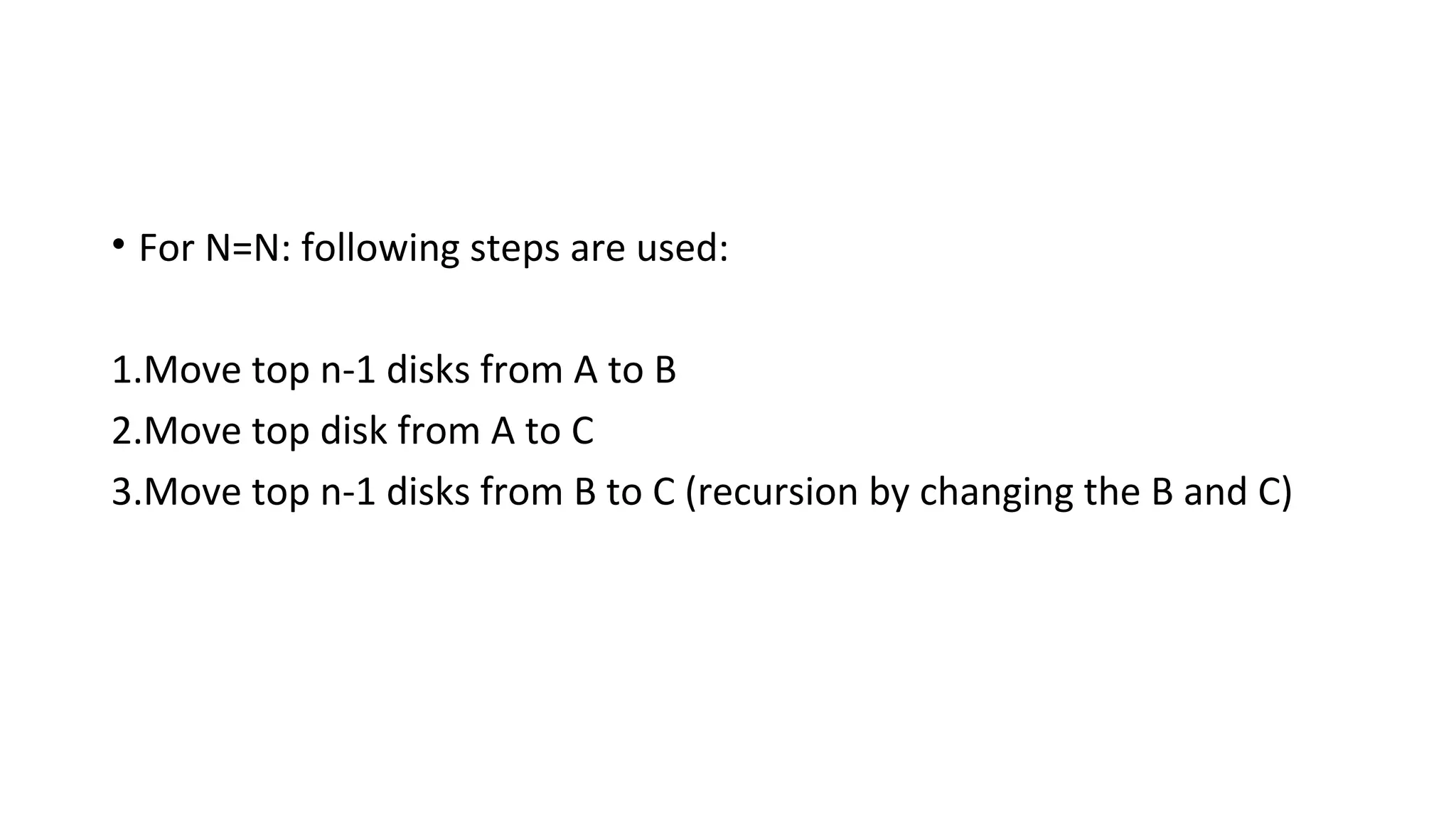 towers of hanoi | PPT