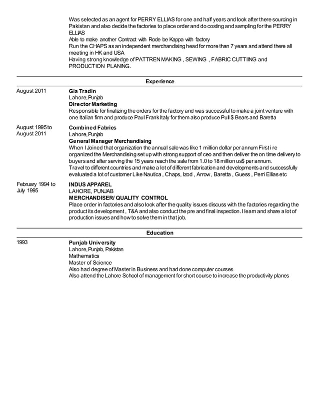 Copy of Tariq Shabbir Resume | PDF