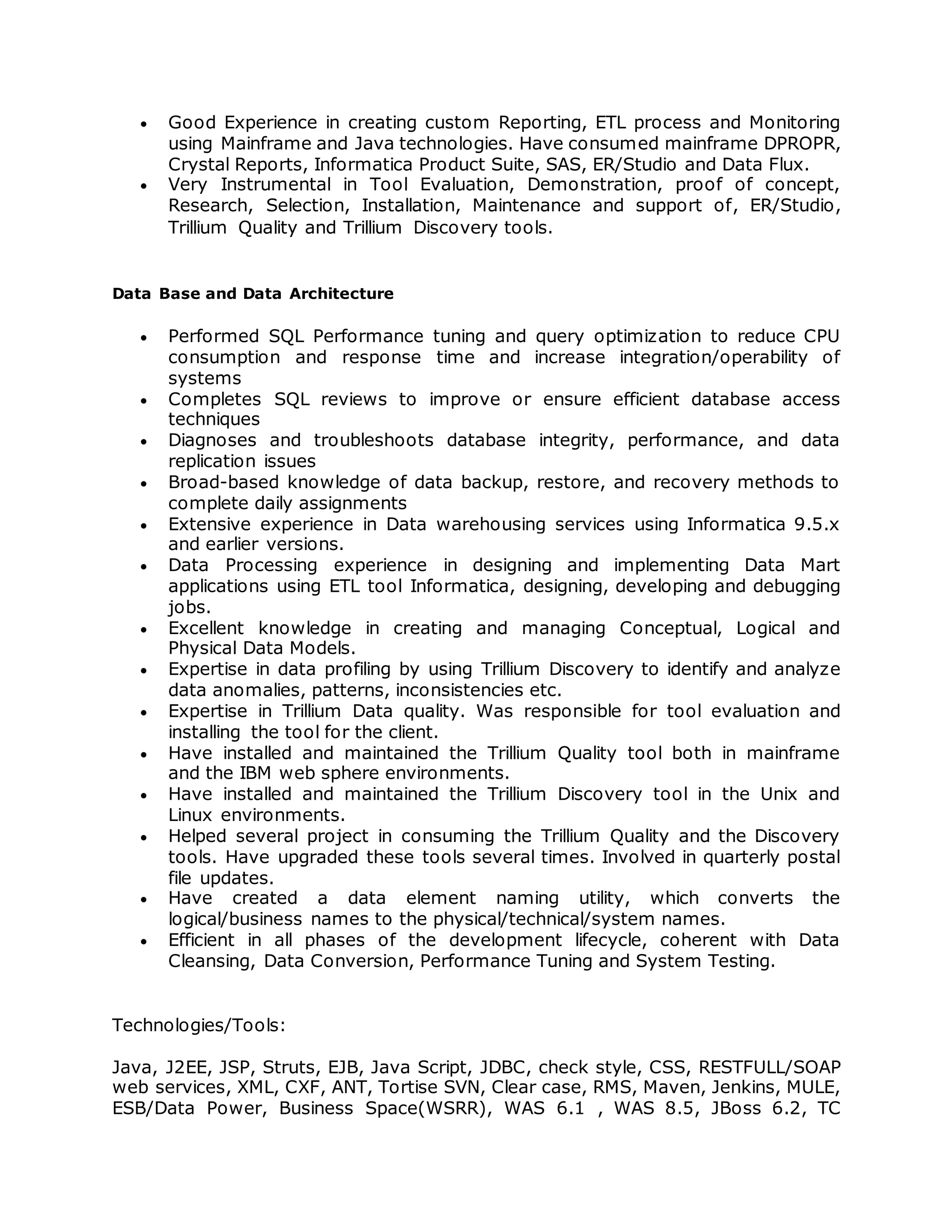 Yuvaraj Shanmugam - Application Architect | DOCX