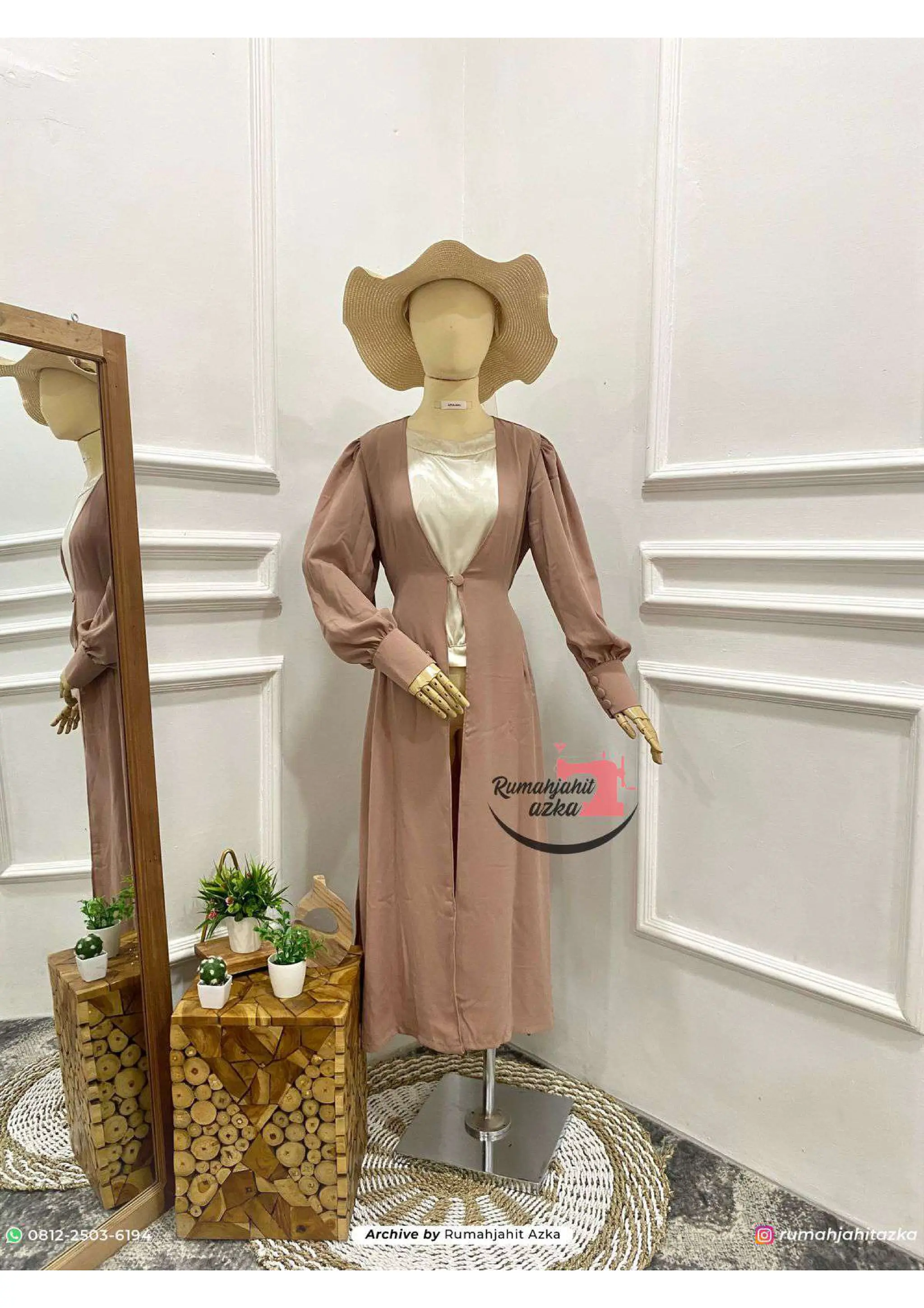 Custom Jahit Outer Panjang by Rumah Jahit Azka | PDF