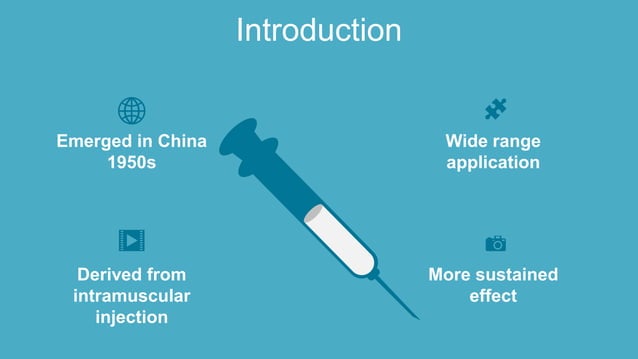 Acupoint injection.pptx | Digestive Disorders | Diseases and Conditions