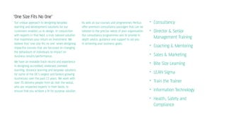 Peritus Learning Company Brochure | PPT