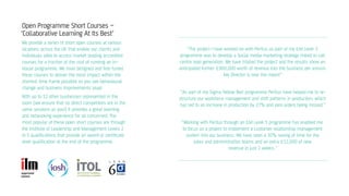 Peritus Learning Company Brochure | PPT