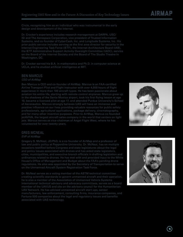 AirMap_White Paper_UAS Registration_02042016 | PDF