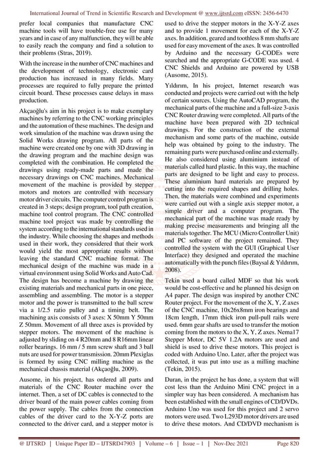 Arduino Controlled CNC Printing Circuit Machine | PDF | Manufacturing Industry | Industries