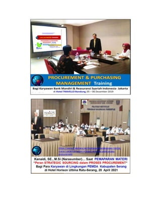 Silabus Training "Implementasi CSR dan SUSTAINABILITY COMMUNITY ...