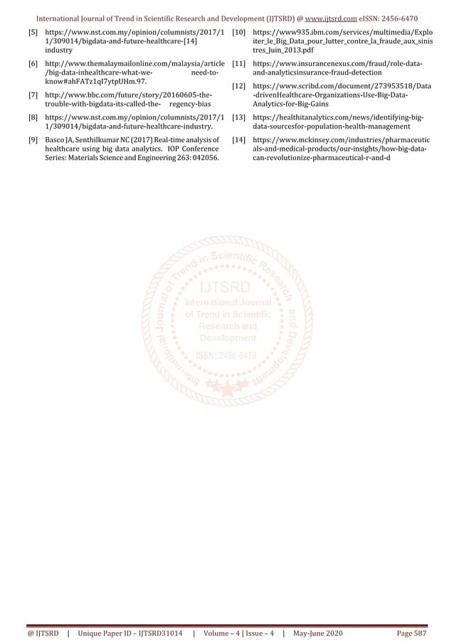 Big Data Analytics using in Healthcare Management System | PDF ...