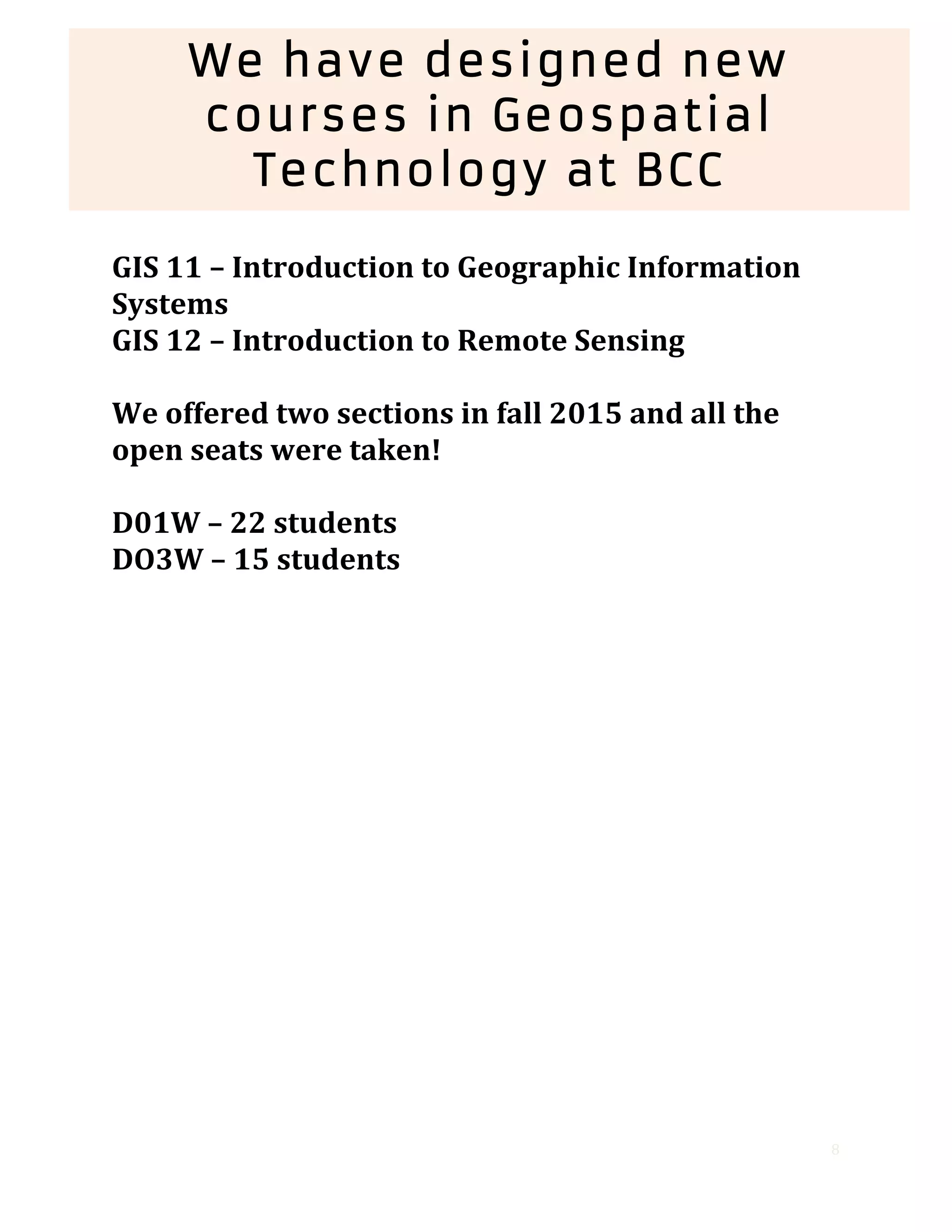 Geospatial_Center_Brochure_2016 | PDF