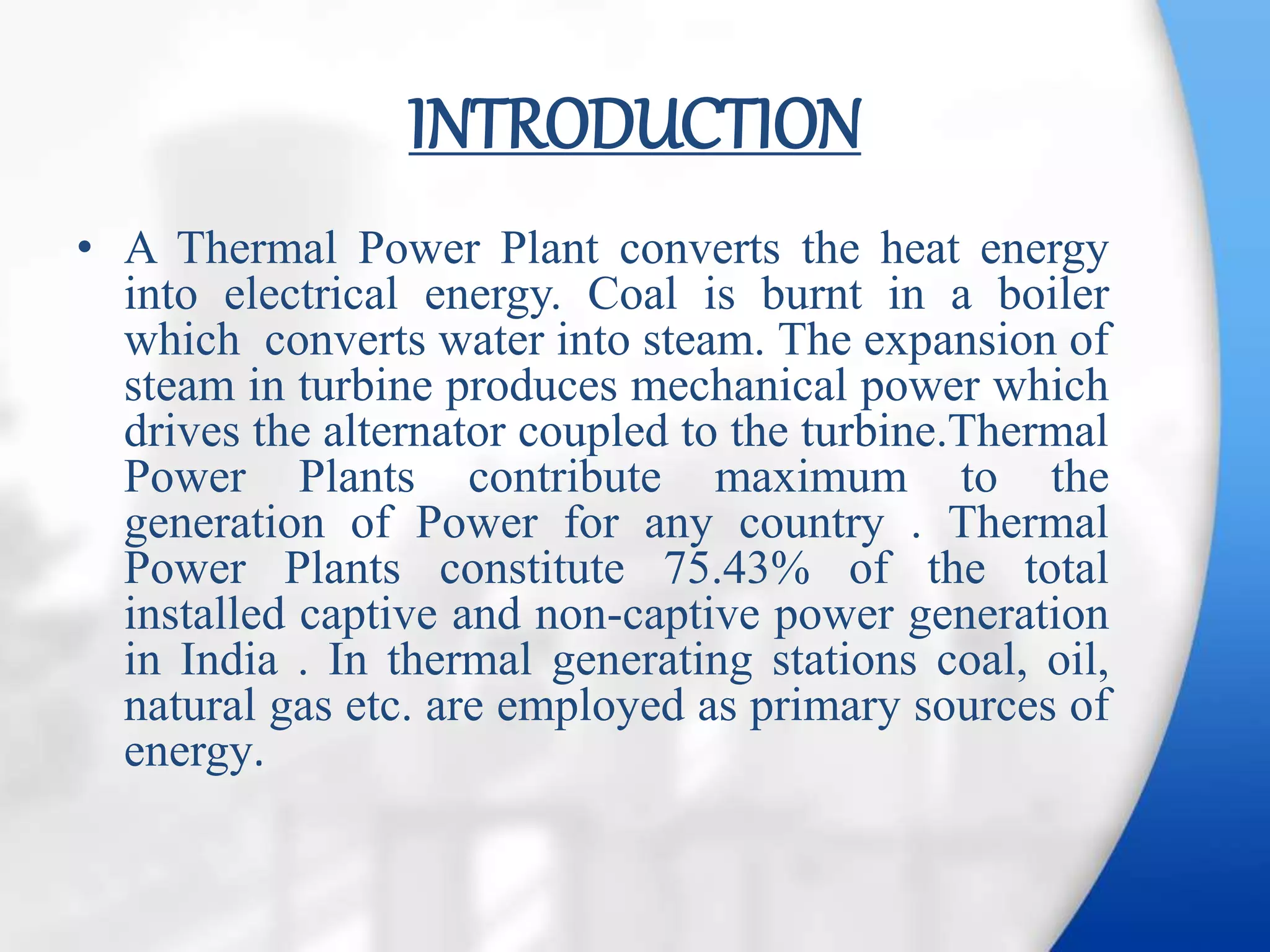 thermal power plant | PPT
