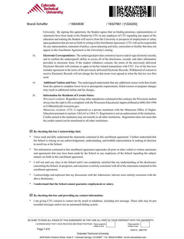 brandi enrollment | PDF