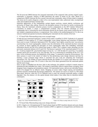 An Overview of Visual Cryptography based Video Watermarking Schemes: Techniques and Performance ...