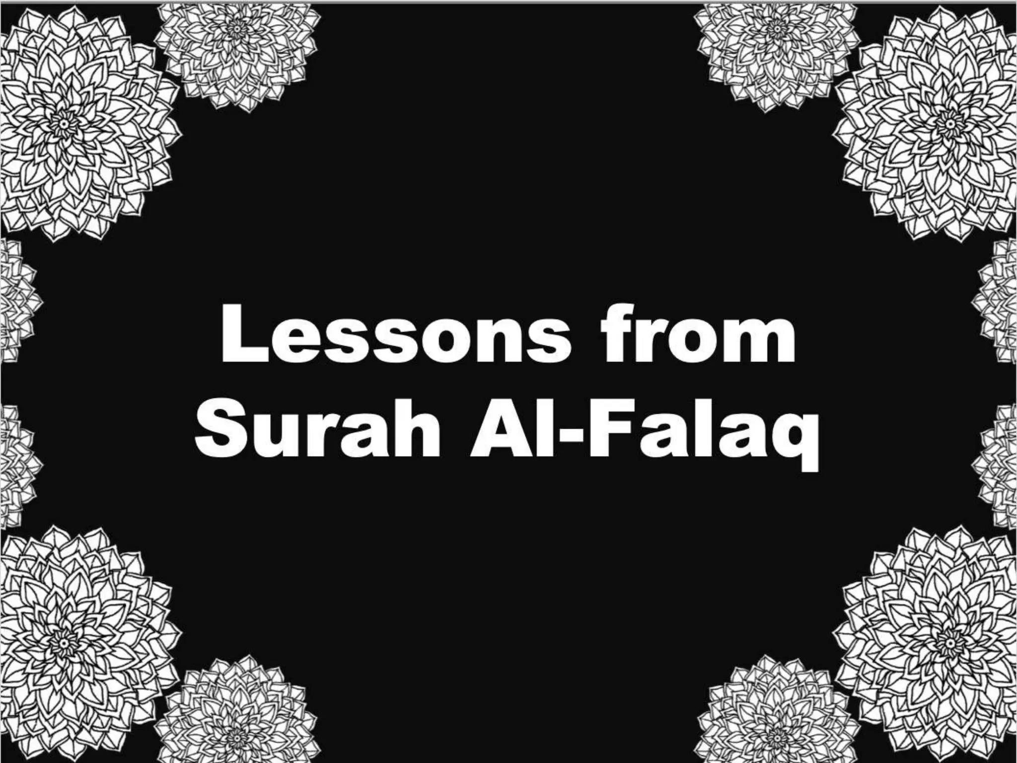 113. Surah Al-Falaq | PPTX