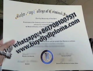 How to copy a real CUNY diploma – John Jay College of Criminal Justice ...