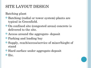 113 site layout design | PPT
