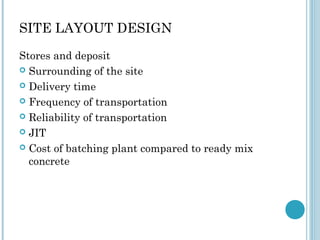 113 site layout design | PPT
