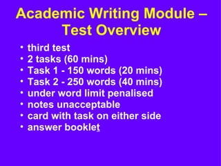 IELTS - How to prepare for writing | PPT
