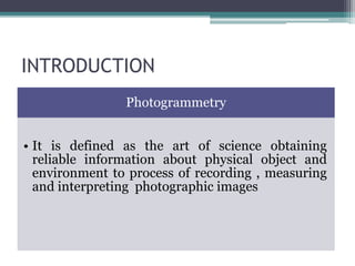 photogrammetry | PPTX | Photography | Arts and Crafts