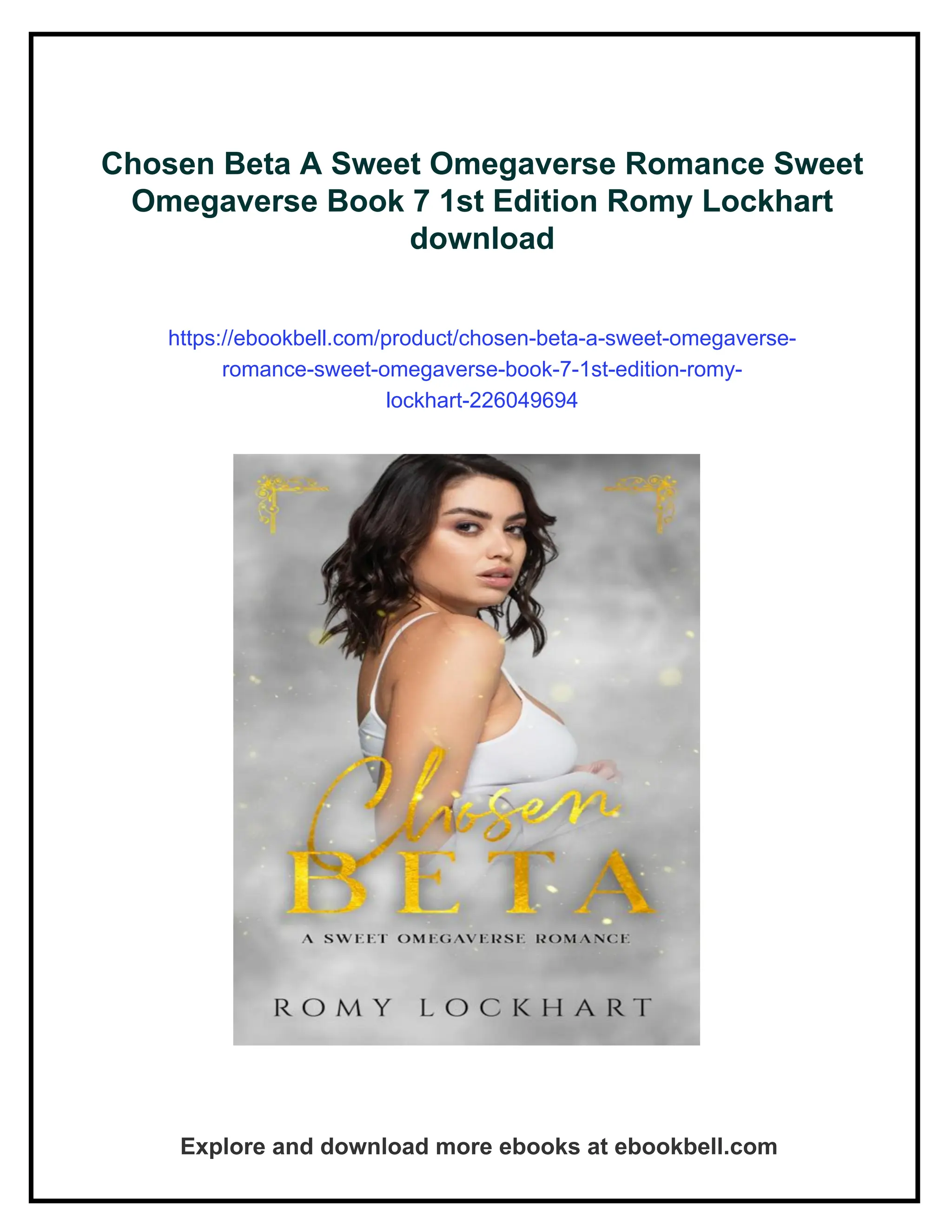 Chosen Beta A Sweet Omegaverse Romance Sweet Omegaverse Book 7 1st ...