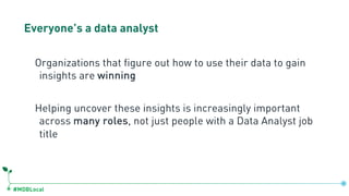 MongoDB .local San Francisco 2020: Go on a Data Safari with MongoDB Charts! | PPT