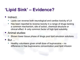 Tacon on Lipid Rescue Therapy | PPT
