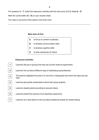 113101 libs task_ms_word_clils_sample_paper_2009 | PDF