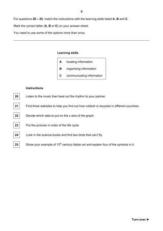 113101 libs task_ms_word_clils_sample_paper_2009 | PDF