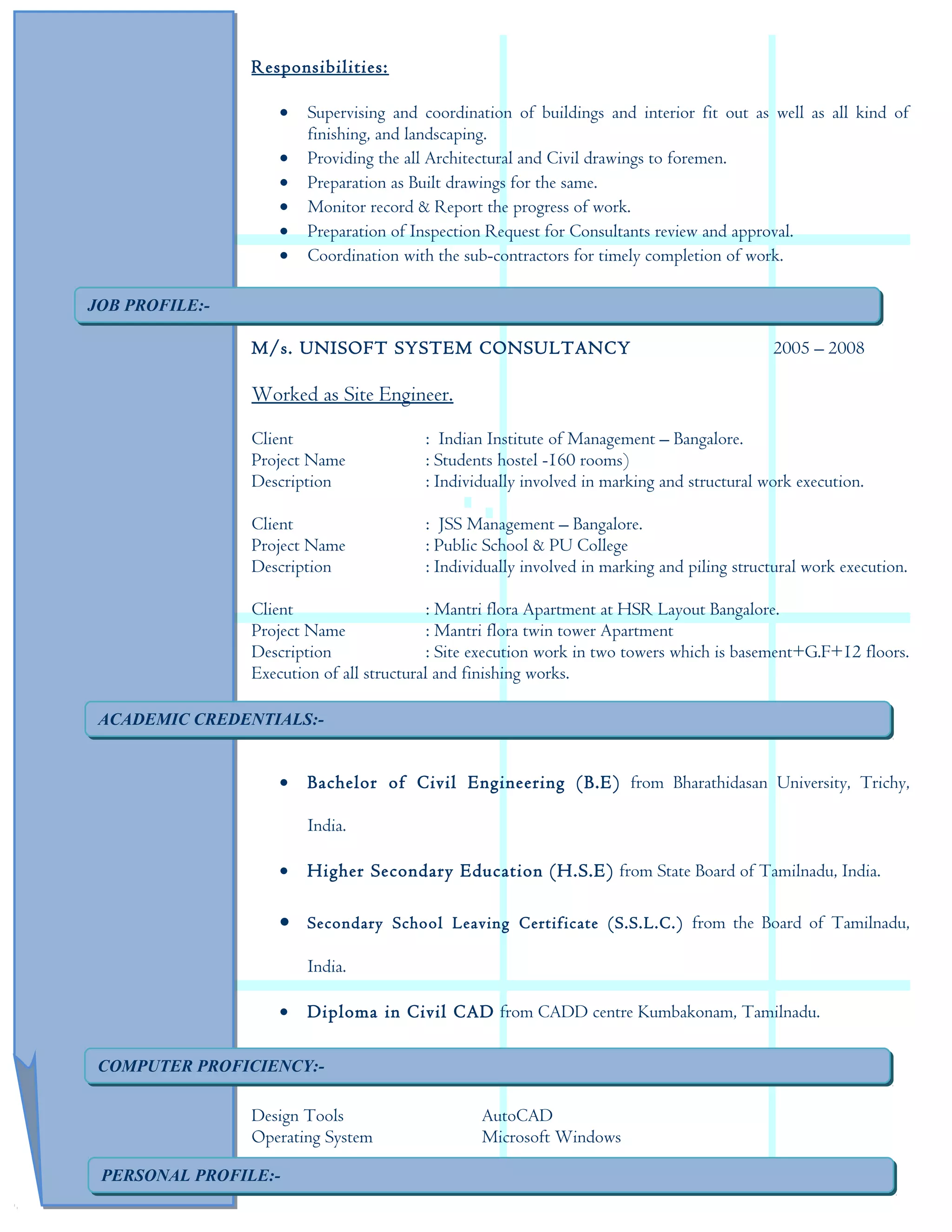 Ganesan resume | DOC