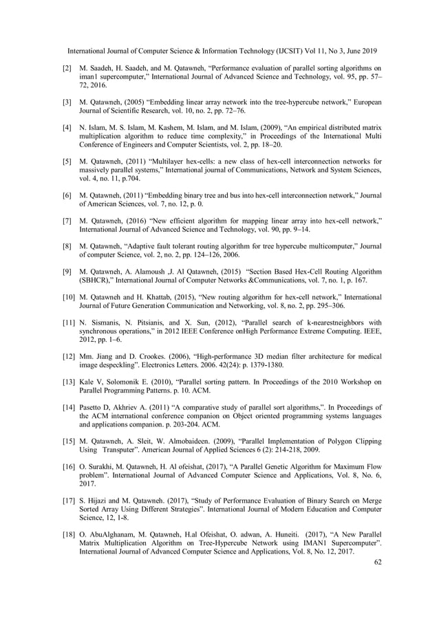 Performance Evaluation of Parallel Bubble Sort Algorithm on Supercomputer IMAN1 | PDF
