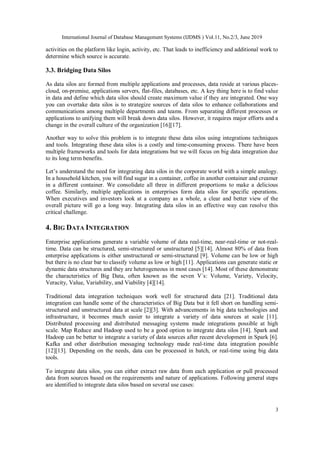 Bridging Data Silos Using Big Data Integration | PDF