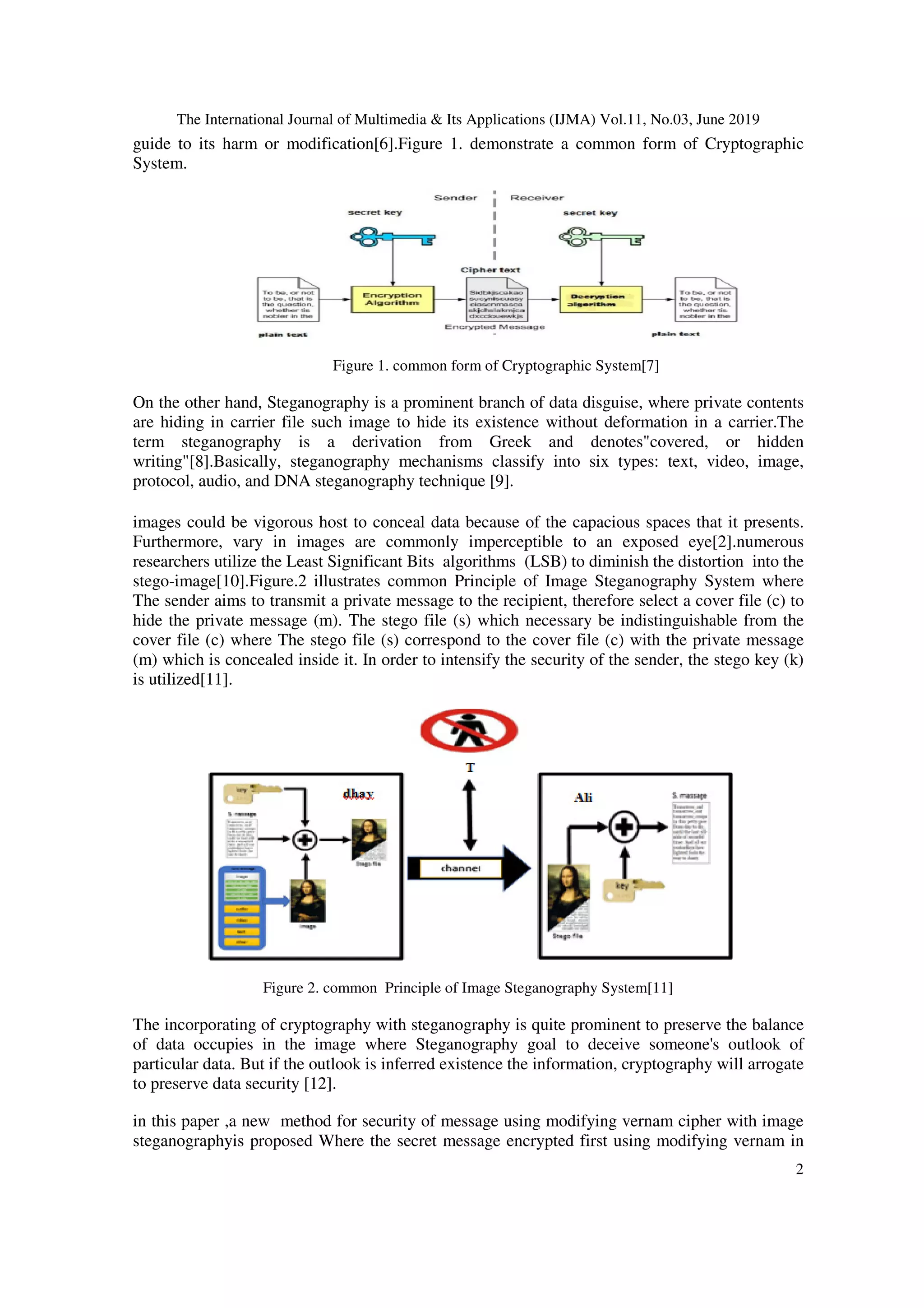 QUATERNİON SECURİTY USİNG MODİFYİNG VERNAM CİPHER WİTH İMAGE ...