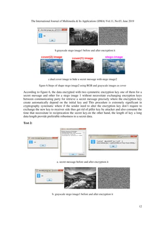 QUATERNİON SECURİTY USİNG MODİFYİNG VERNAM CİPHER WİTH İMAGE STEGANOGRAPHY | PDF