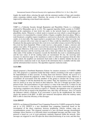 SURVEY ON SECURE ROUTING IN VANETS | PDF