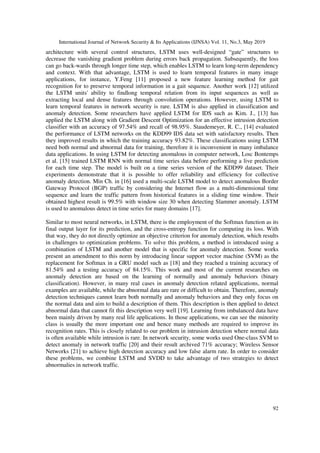 A COMBINATION OF TEMPORAL SEQUENCE LEARNING AND DATA DESCRIPTION FOR ANOMALYBASED NIDS | PDF