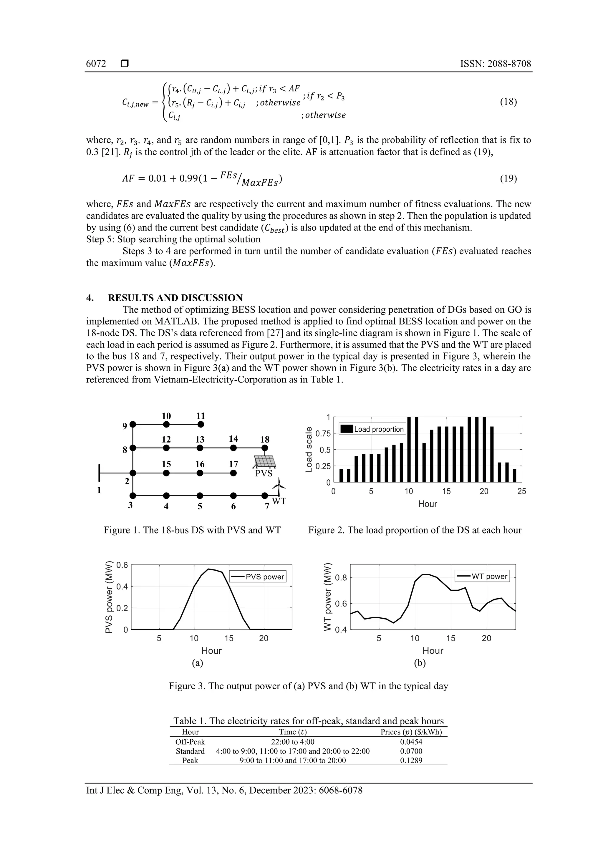 Optimal placement of battery energy storage system considering penetration of distributed ...