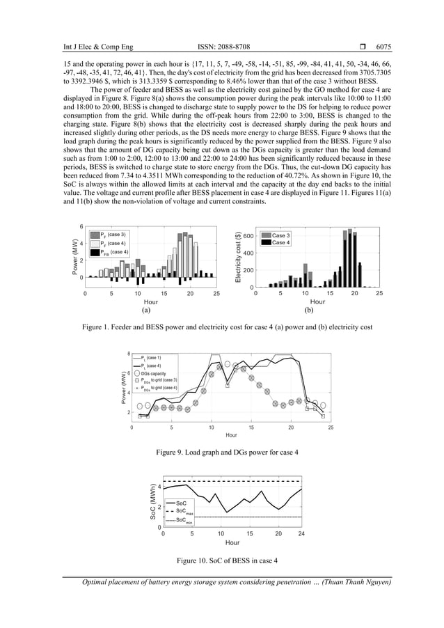 Optimal placement of battery energy storage system considering penetration of distributed ...