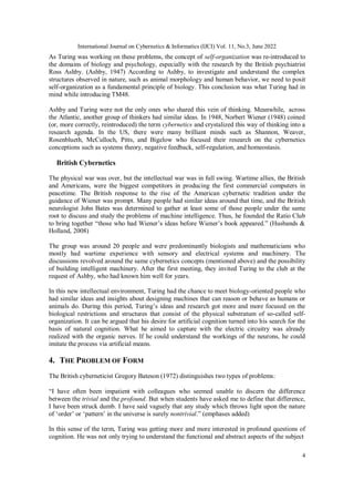 SOME INSIGHTS FROM ALAN TURING’S ARTIFICIAL COGNITION RESEARCH | PDF