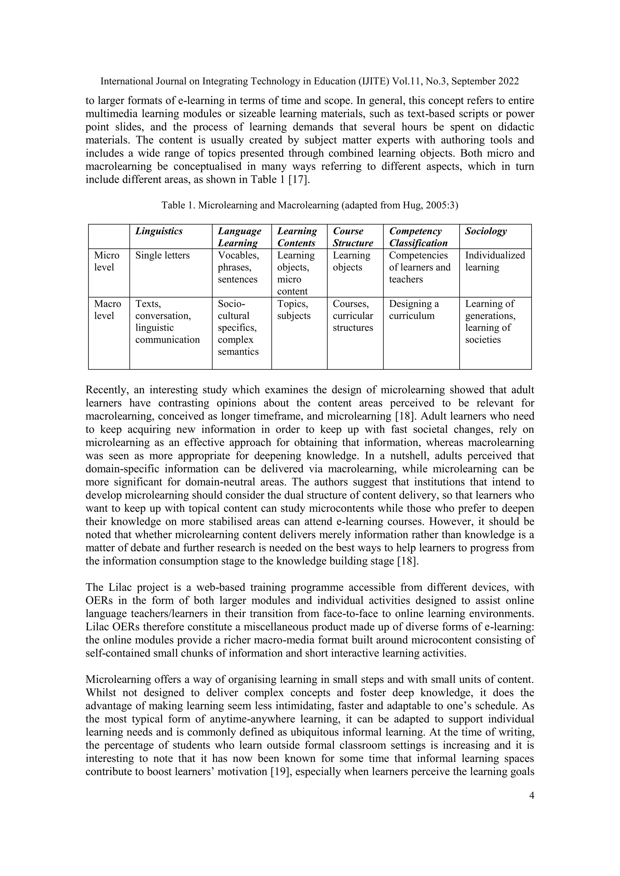 OPEN EDUCATIONAL RESOURCES FOR ONLINE LANGUAGE TEACHER TRAINING ...