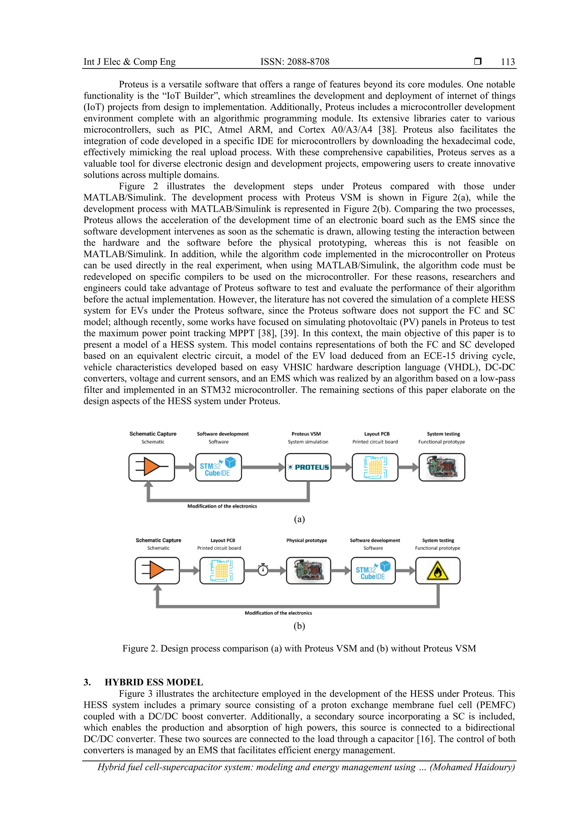 Hybrid Fuel Cell Supercapacitor System Modeling And Energy Management Using Proteus Pdf