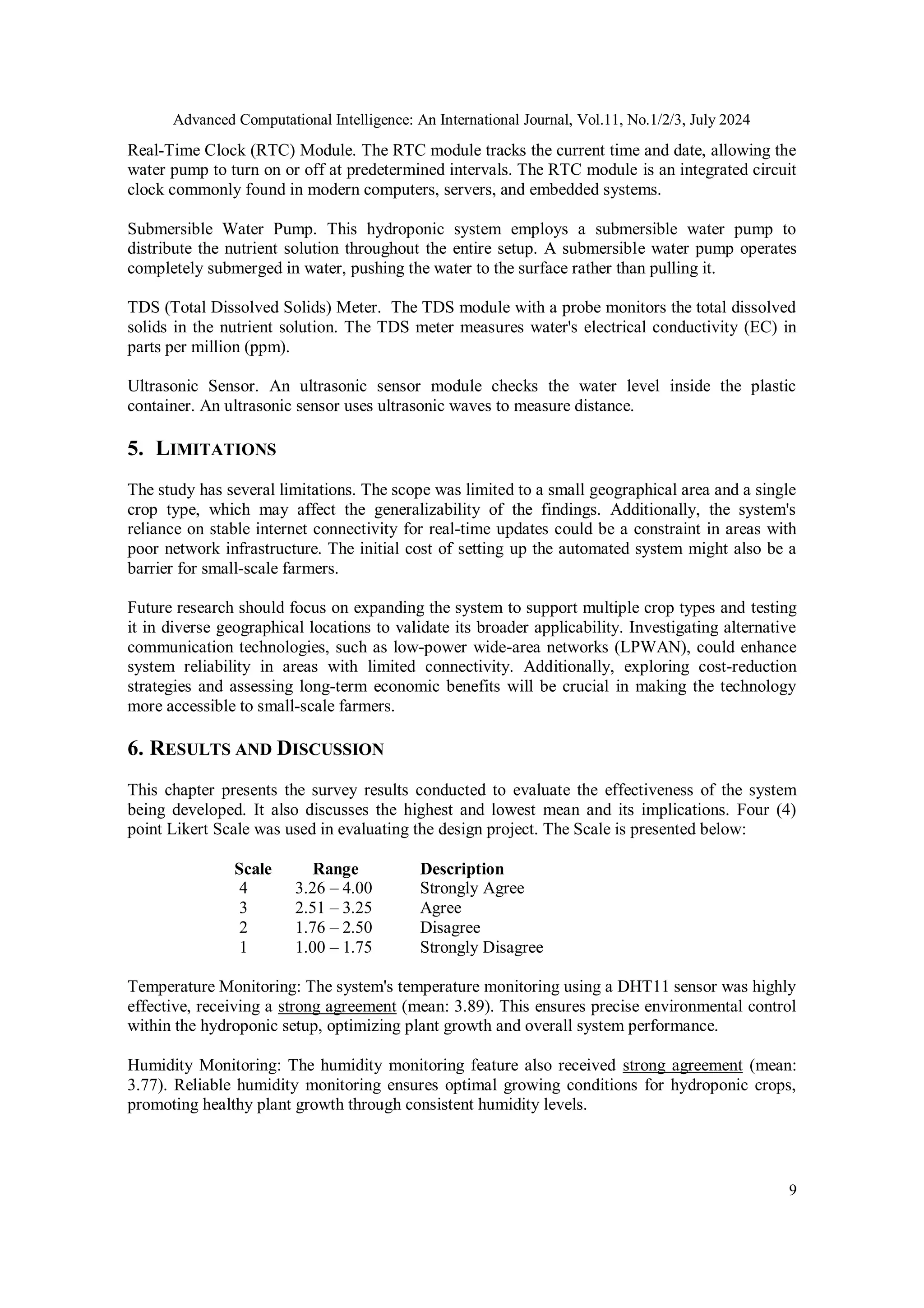 AUTOMATED HYDROPONIC FARMING SYSTEM USING NUTRIENT FILM TECHNIQUE | PDF