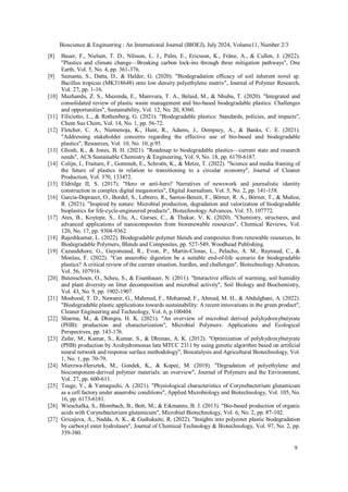 POSSIBILITIES AND LIMITATIONS OF BIODEGRADABLE PLASTICS | PDF