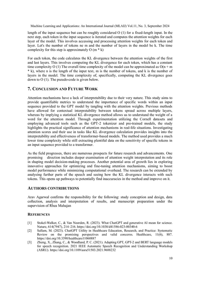 Sensitivity Analysis Of Word Importance Using Gpt Model A Ranking Xai Approach With Attention